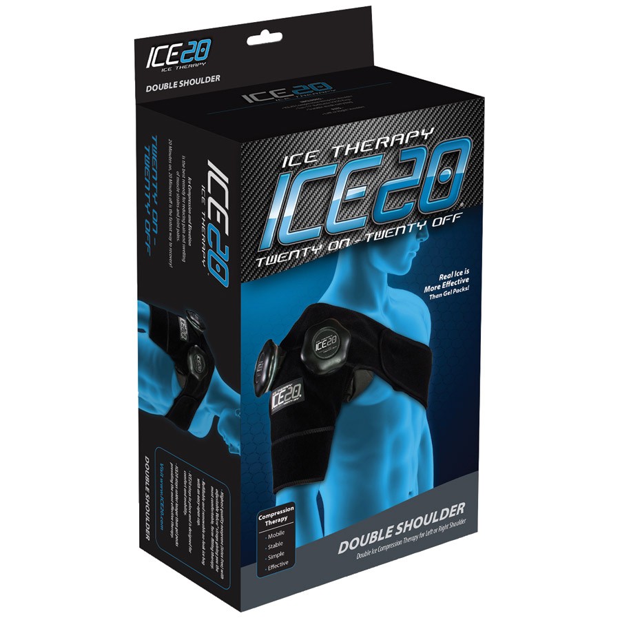Ice20 Double Shoulder Compression Wrap | Sports Advantage